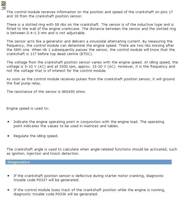 Crankshaft Position Sensor Replacement Guide | SaabCentral Forums