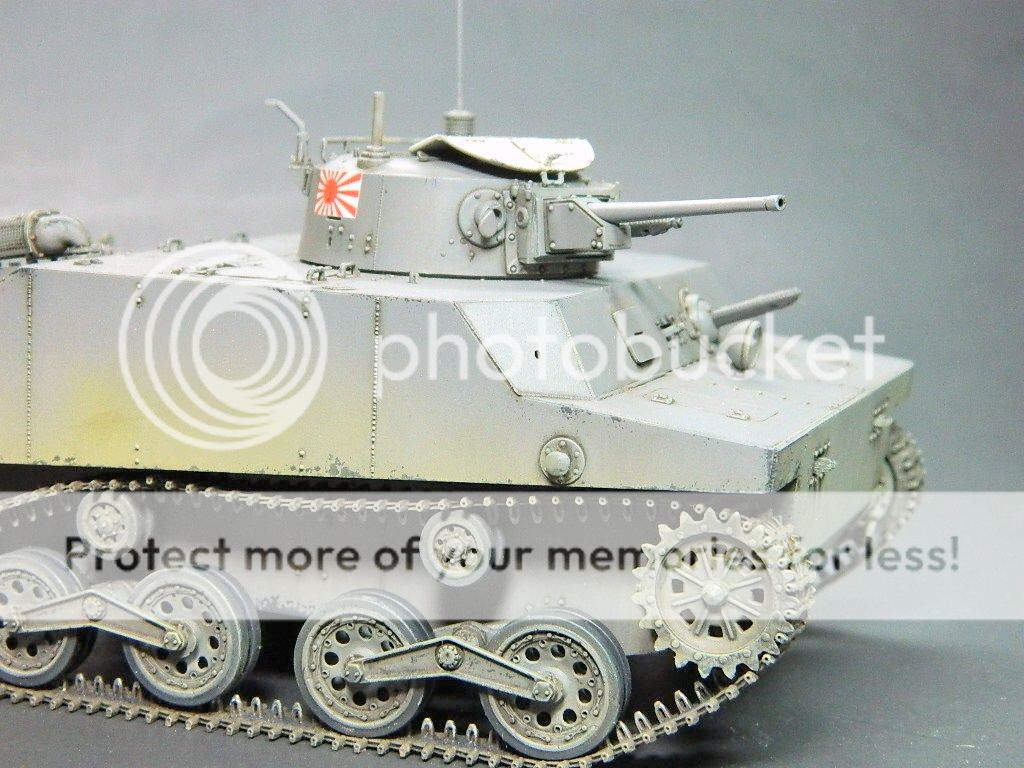 Tank Talk: 1/35 Dragon Japanese Type 2 Amphibious Tanks finished.