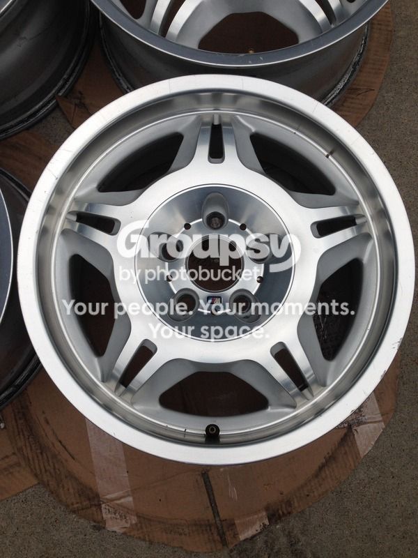 All BMWs - OEM LTW Staggered Style 24 Wheels - Forged - E36 M3 17x7.5 ...