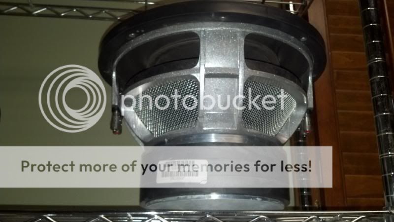 12" Eclipse Ti Titanium Subwoofer (sw9122) - 1500 watts RMS, dual 4 ohm ...