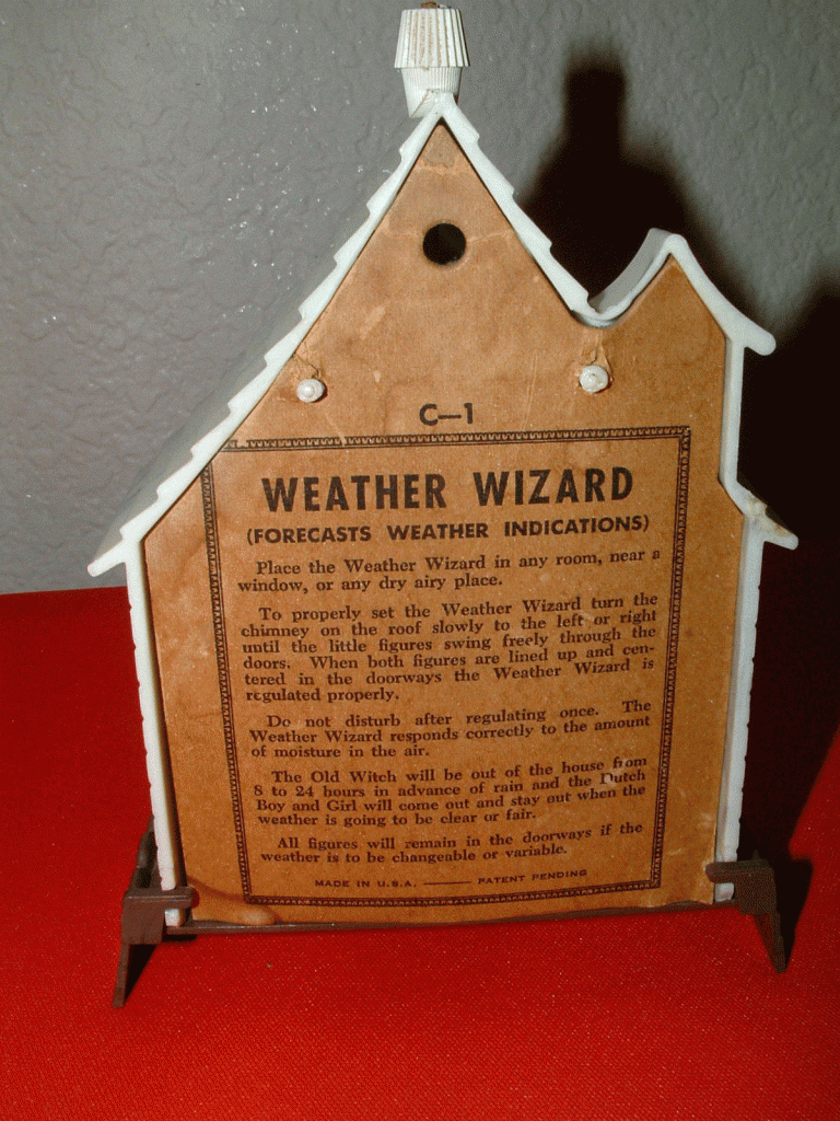 Nu-Dell Witch House Weather Forecaster