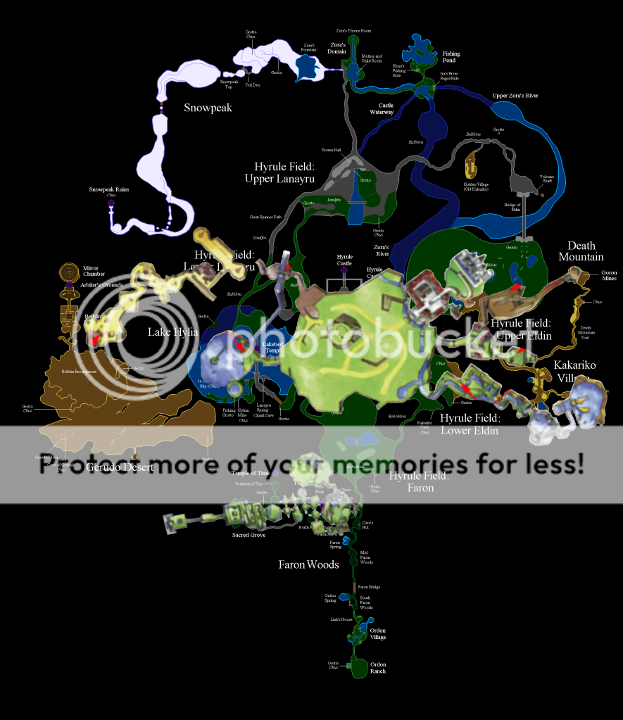 Solving the Puzzle of Hyrule's Geography - Page 7 - Theorizing - Zelda ...