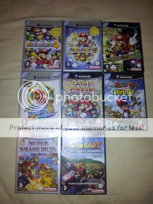 FS: GameCube Super Mario PAL Collection - Mario Party, Paper, Sunshine ...