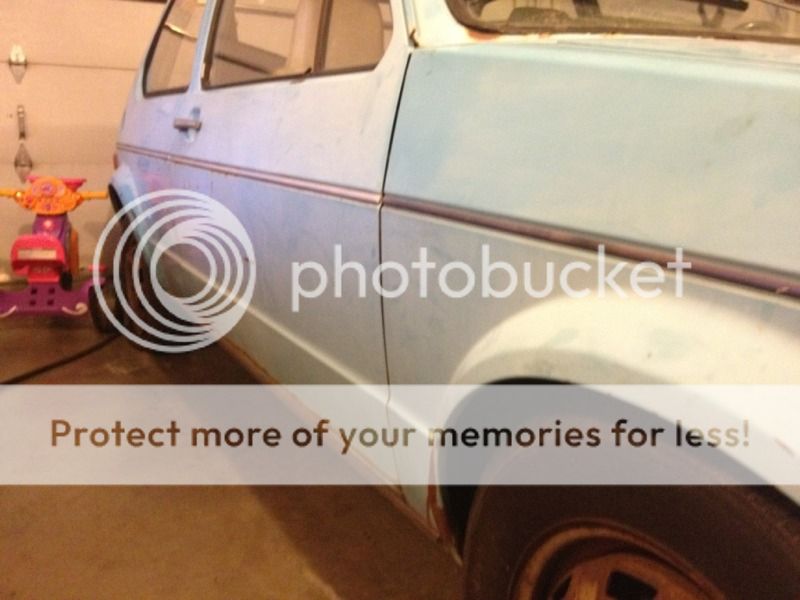 Swallowtail side trim for 2 door rabbit. | VW Vortex - Volkswagen Forum