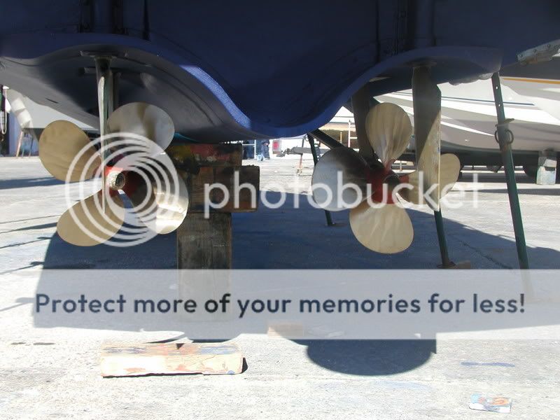 snelvarend dubbel schroefs jacht!hoe de schroefassen e.d ...