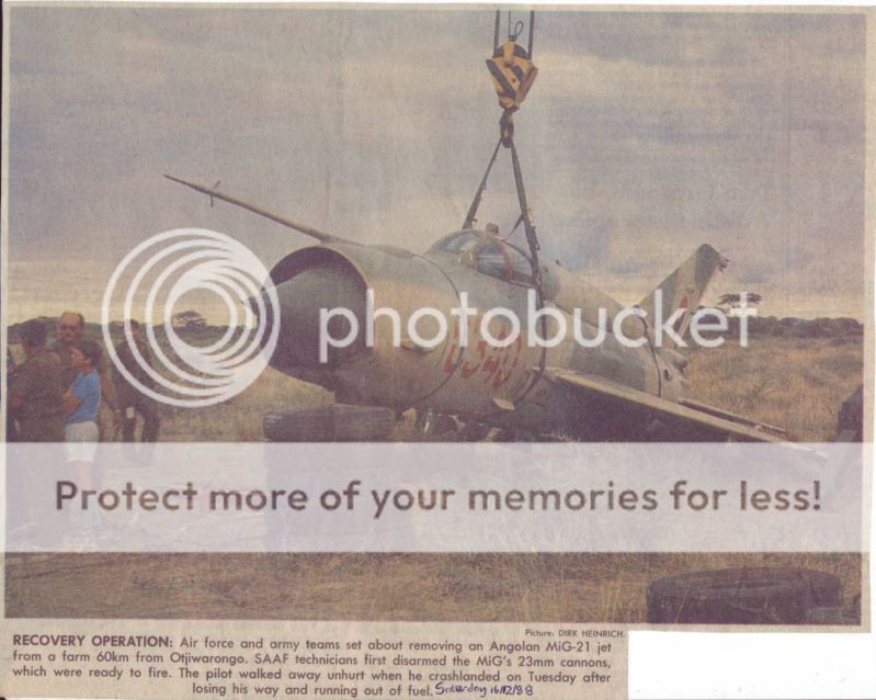 The SAAF Forum • View topic - Acquisition of MiG 17 Fresco (21) and MiG ...