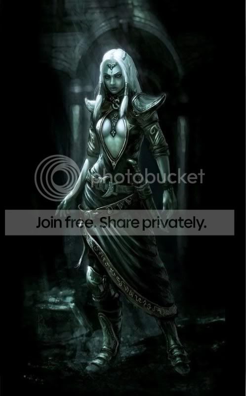 Zinzerena, Demigodess of Chaos (Drow) | Shroudeye's Gamers Blog