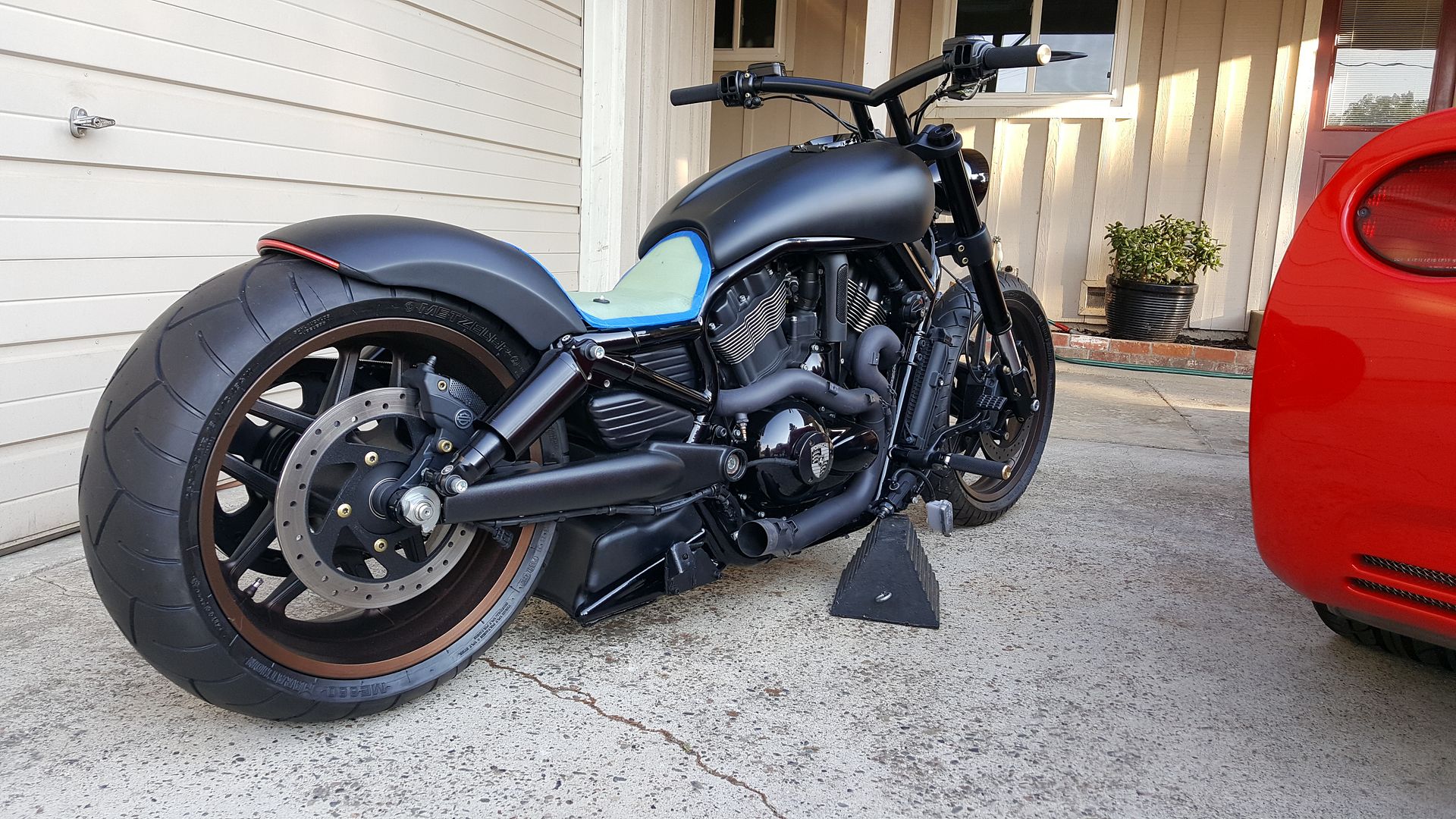 Rifle Fairing from GR Customs Installation | Harley Davidson V-Rod Forum