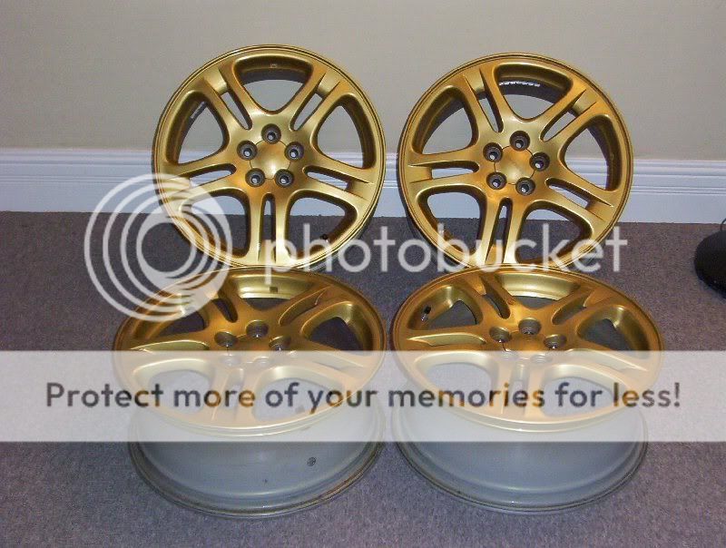 JDM V7 Gold Wheels or 04 Sti Gold Wheels on Wagon? - NASIOC