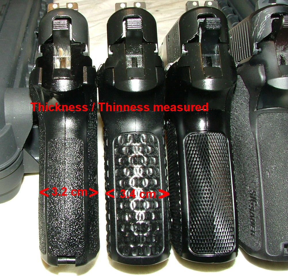 Thinner grips for M11-A1? | SIG Talk