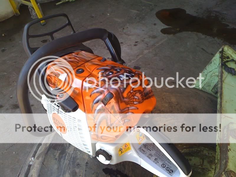 Who is it that has the painted stihl (flames) | Page 2 | Arborist ...