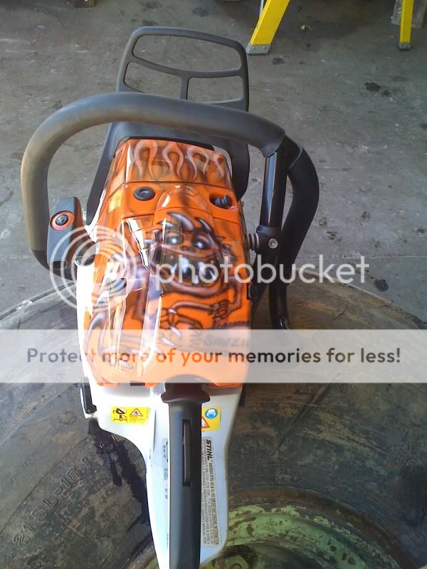Who is it that has the painted stihl (flames) | Page 2 | Arborist ...
