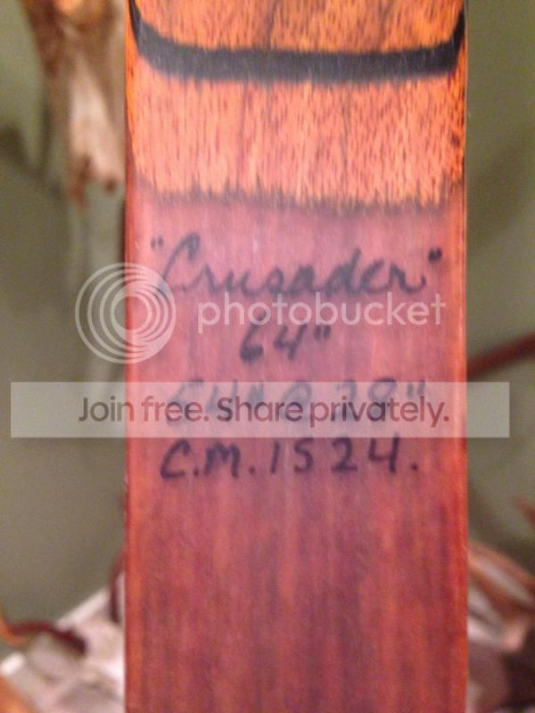 For Sale - Check-Mate Crusader Longbow | Archery Talk Forum