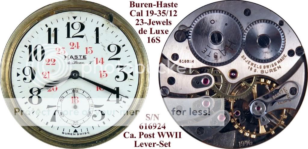 Any Info on Haste Watches/Movements - Probably Swiss | NAWCC Forums