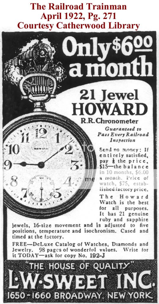 Keystone-Howard Series 11 | NAWCC Forums