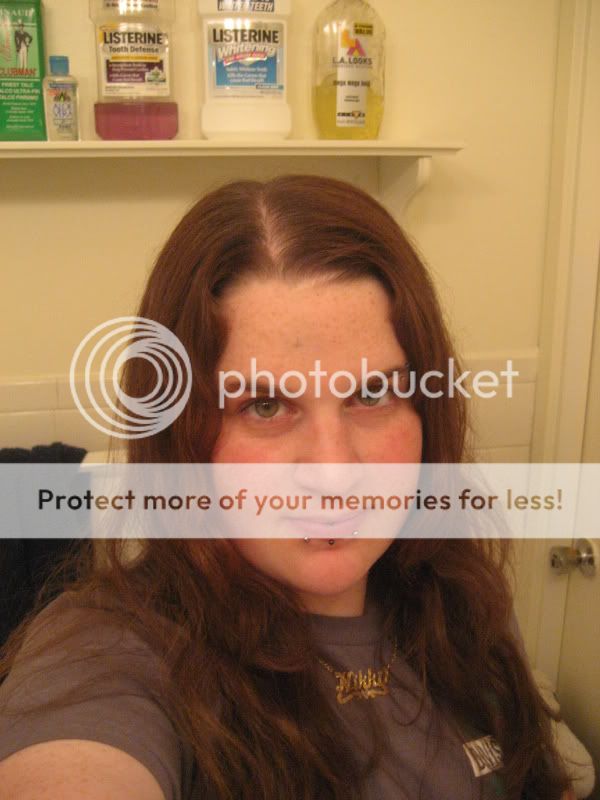 Monday night I got two labret piercings done by Brian Decker. I loved ...