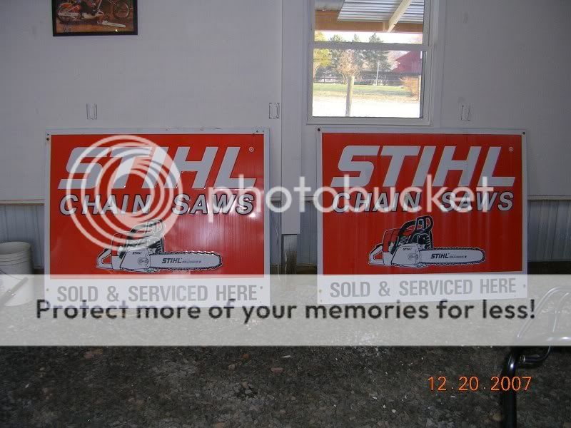 Stihl Sign | Arboristsite.com