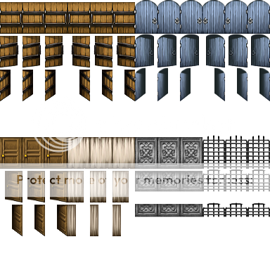 Seeking One and a Half Tile High Door Edits of RTP Doors | RPG Maker Forums
