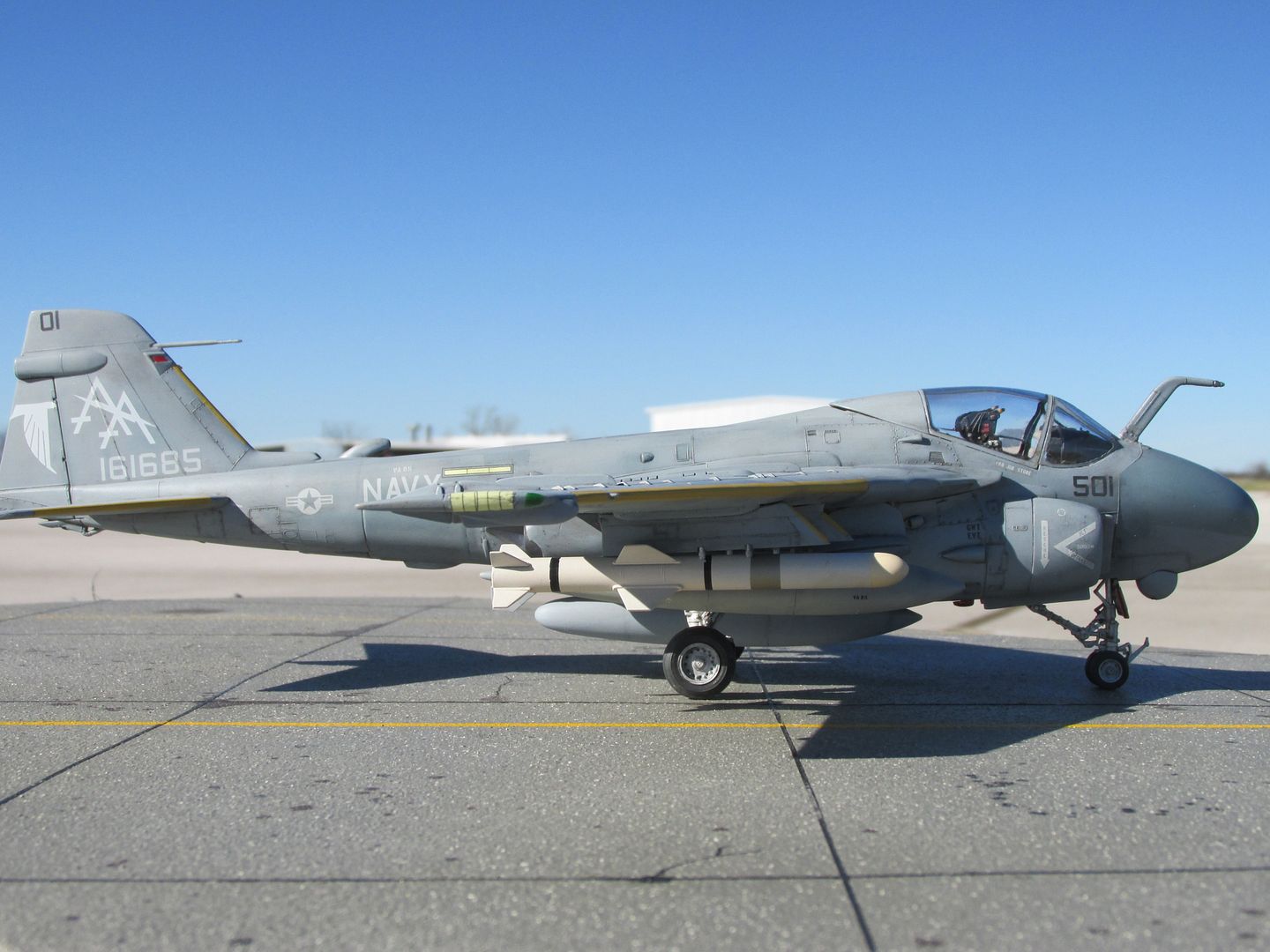 Revell 1/48 Grumman A6-E TRAM Intruder VM-85 "Libya Raider" - Ready for ...