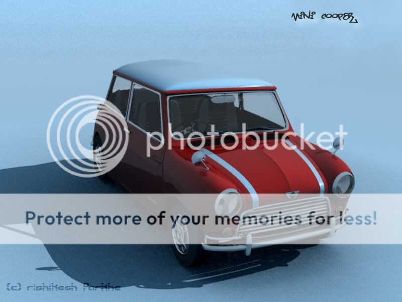 Mini Cooper [one more in Technicolour] - Forum Gallery - Blender ...