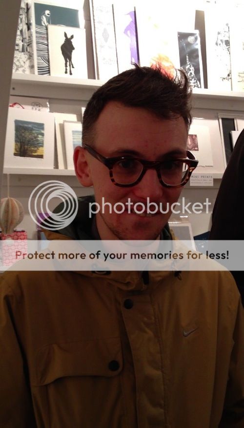 It was a thrill to meet the artist Chad McCail... - Mrs Tsk